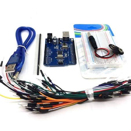 Kit de Iniciacion Arduino Basico Economico | Sensorae.com