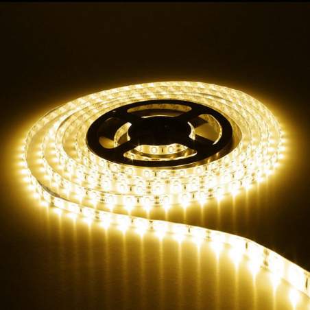 Tira Leds 5M 3528 Luz Blanca Calida IP65 Led | Sensorae.com